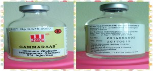 Gammaras Immunoglobulin 5gm - Rosheta