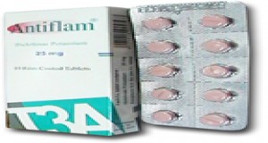 Antiflam 25mg Tablets - Rosheta