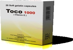 Toco 1000mg Capsule - Rosheta