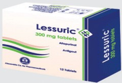 Lessuric 300mg Tablets - Rosheta