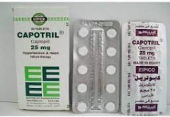 Capotril 25mg Tablets - Rosheta