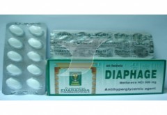 Diaphage 500mg Tablets - Rosheta