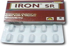 Iron complex SR 25mg Capsule - Rosheta