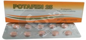 Potafen 25mg Tablets - Rosheta