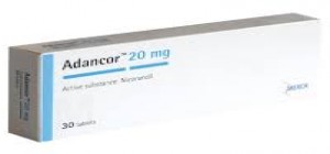 ADANCOR 20 MG Tablets - Rosheta