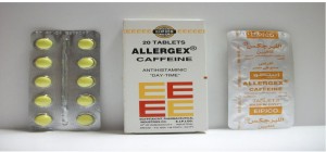 Allergex CAFFEINE 20mg Tablets - Rosheta