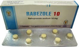 Rabezole 10mg Tablets - Rosheta