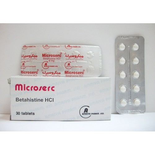 Microserc 8mg Tablets - Rosheta