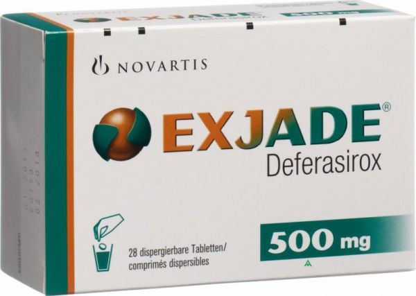 Exjade 500mg Tablets - Rosheta