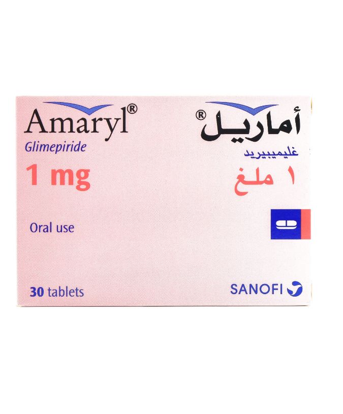 Amaryl 1mg Tablets - Rosheta