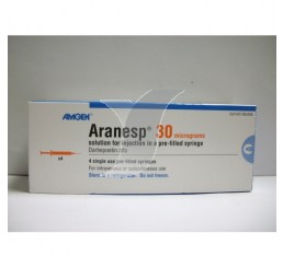 Aranesp 30mcgm Ampoules - Rosheta