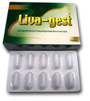 Liva-Gest 175mg Capsule - Rosheta