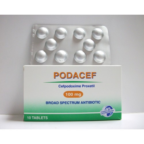 Podacef 100mg Tablets - Rosheta