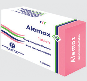 Alemox 750mg Tablets - Rosheta
