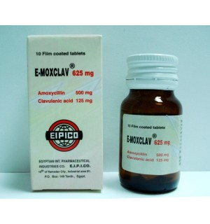 E-Moxclav 500mg Tablets - Rosheta