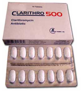 Clarithro 250mg Tablets - Rosheta