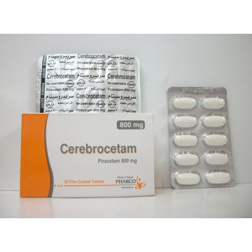 Cerebrocetam 800mg Tablets - Rosheta