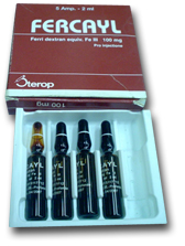 Fercayl 100mg Ampoules - Rosheta