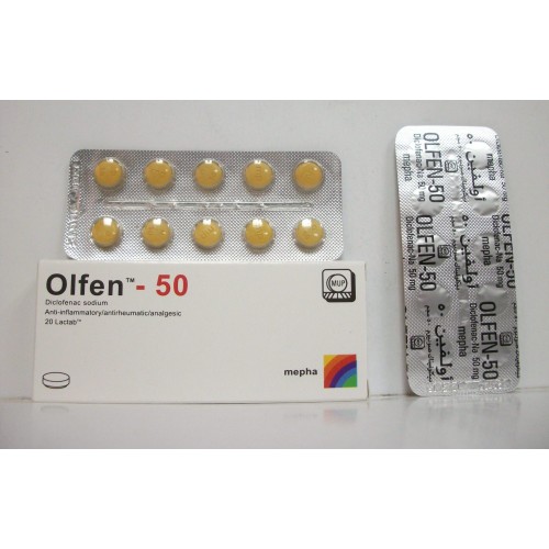 Olfen 50mg Tablets - Rosheta