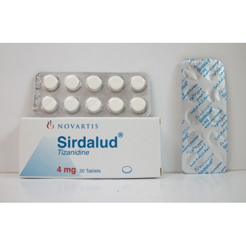 Sirdalud 4mg Tablets - Rosheta