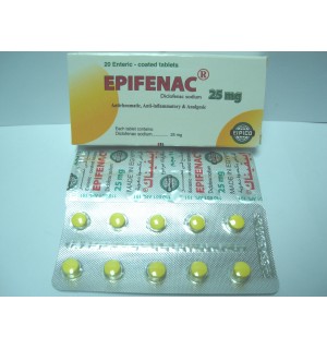 Epifenac 25mg Tablets - Rosheta
