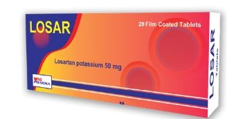 Losar 50mg Tablets - Rosheta