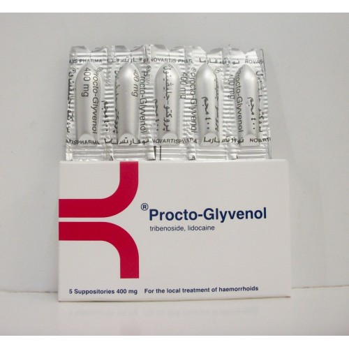 Proctoglyvenol 400mg Supp - Rosheta