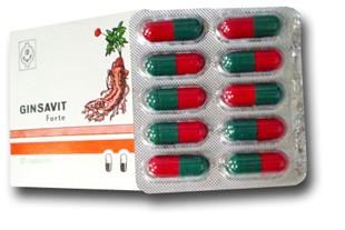 Ginsavit Forte 100mg Capsule - Rosheta