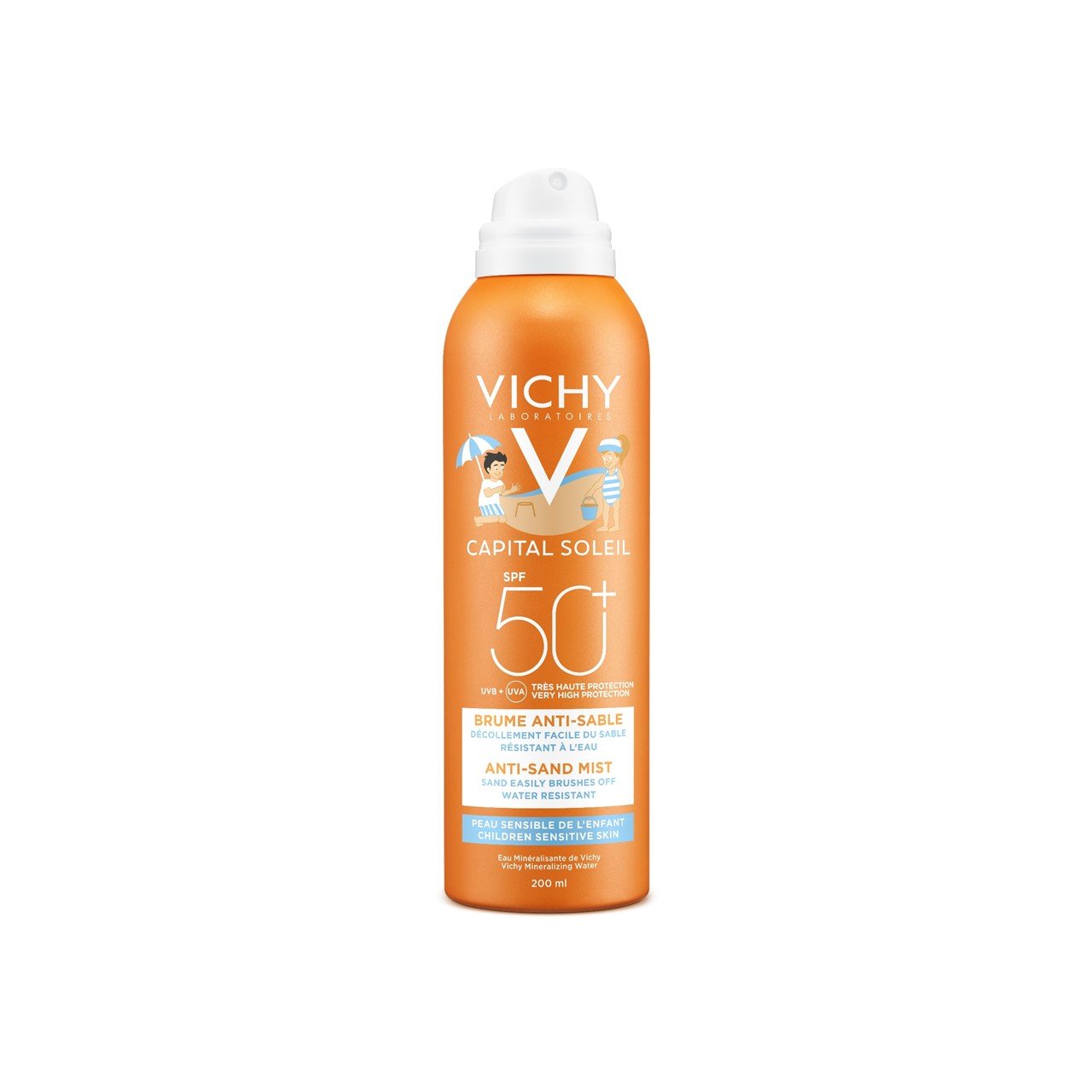 vichy ideal soleil anti-sand kids sunscreen 200ml Spray - Rosheta