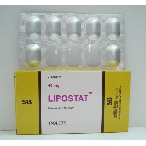 Lipostat 40mg Tablets - Rosheta
