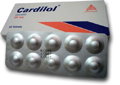 Cardilol cs 25mg Tablets - Rosheta