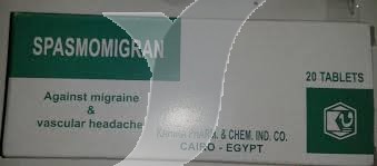 Spasmomigrain 0.75mg Tablets - Rosheta