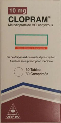 Clopram 10mg Tablets - Rosheta