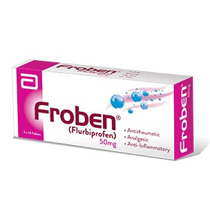 Froben 50mg Tablets - Rosheta