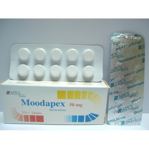 Moodapex 50mg Tablets - Rosheta