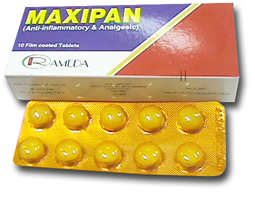 Maxipan 250mg Supp - Rosheta