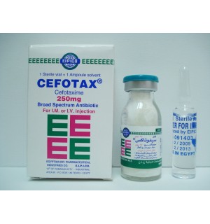 Cefotax EIPICO 250mg Vial - Rosheta