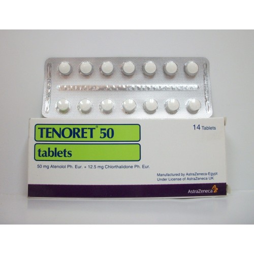 Tenoret 50 50mg Tablets - Rosheta