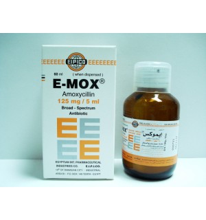 E-Mox 125mg Syrup - Rosheta