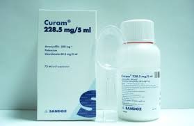 Curam 228.5mg Syrup - Rosheta