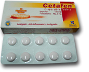 Cetafen 200mg Tablets - Rosheta
