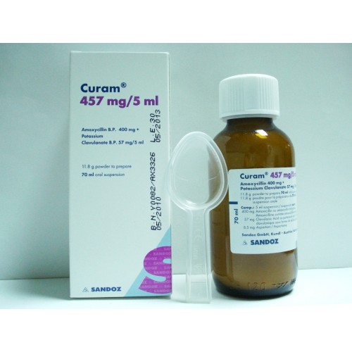 Curam 400mg Syrup - Rosheta