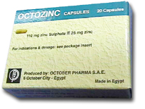 Octozinc 25mg Capsule - Rosheta
