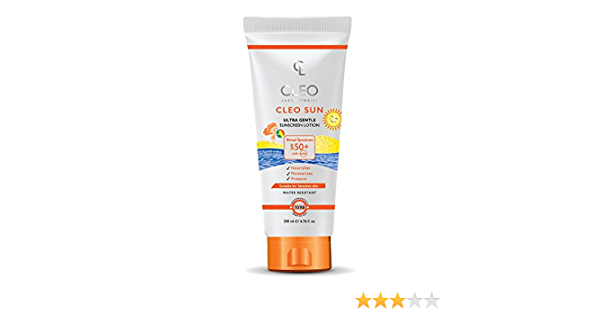 cleo ultra gentle sunscreen lotion | Rosheta Saudi Arabia
