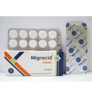 Migracid 500mg Tablets - Rosheta