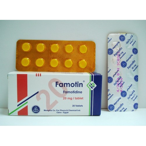 Famotin 20mg Tablets - Rosheta